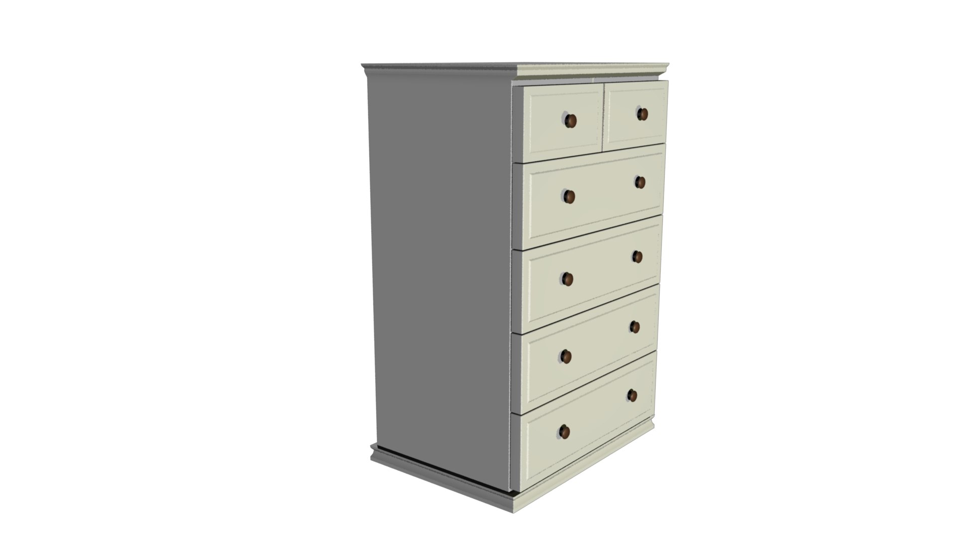 3D Model Drawer Bedrooms - TurboSquid 1229280