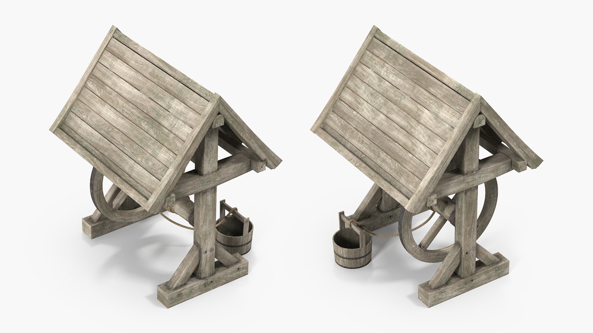 Wooden Water Model - TurboSquid 1436154