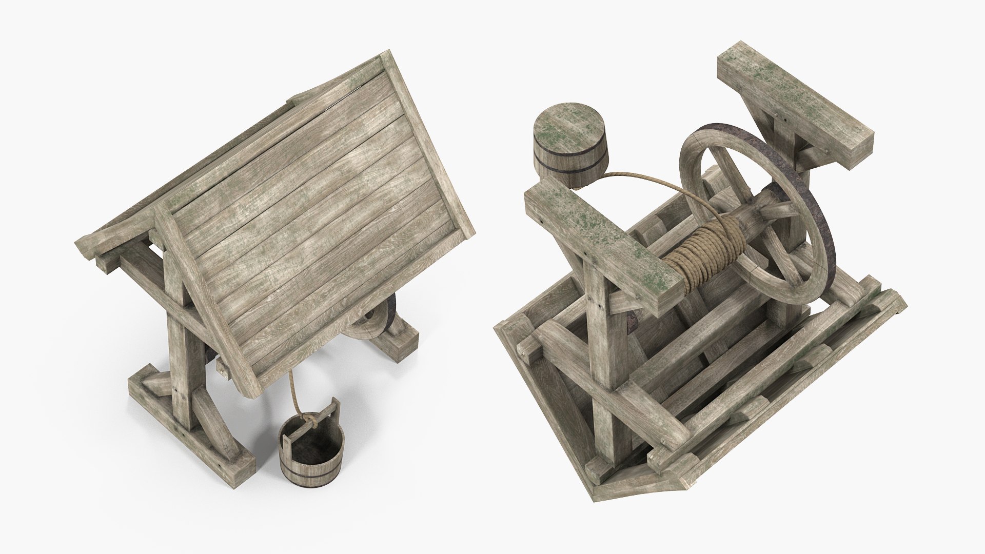Wooden Water Model - TurboSquid 1436154