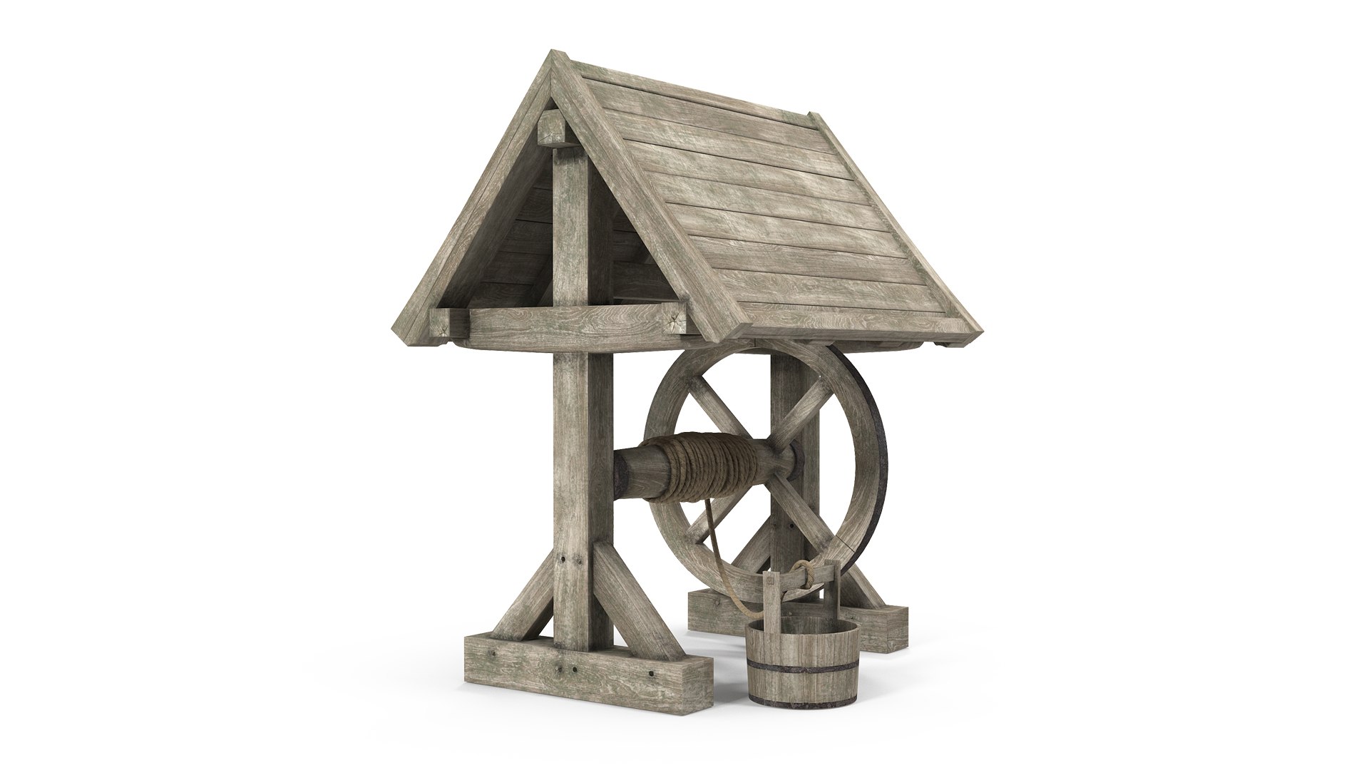 Wooden Water Model - TurboSquid 1436154