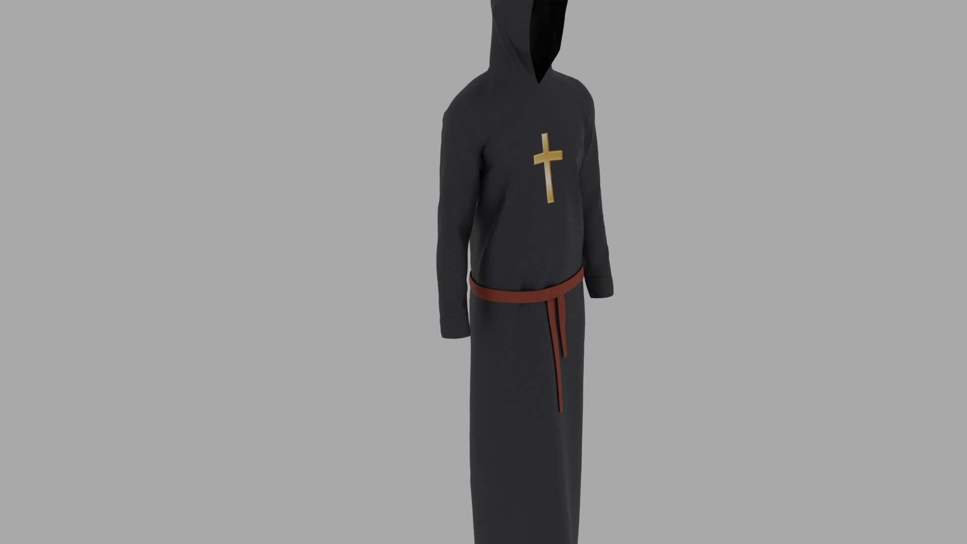 Priest Costume Model - TurboSquid 1973253