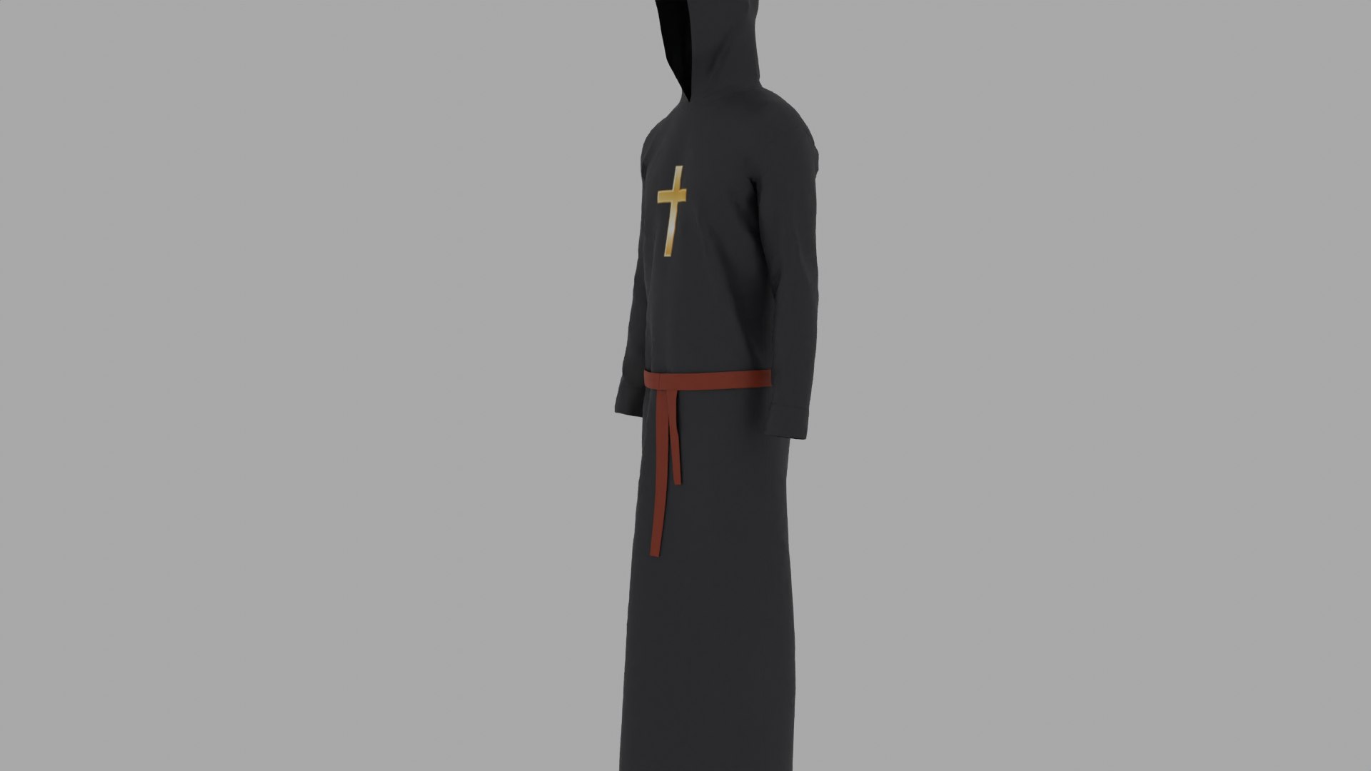Priest Costume Model - TurboSquid 1973253