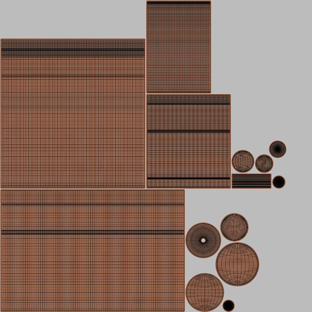 3D Clay Pottery Clean - Clay pot Bundle model - TurboSquid 1972874