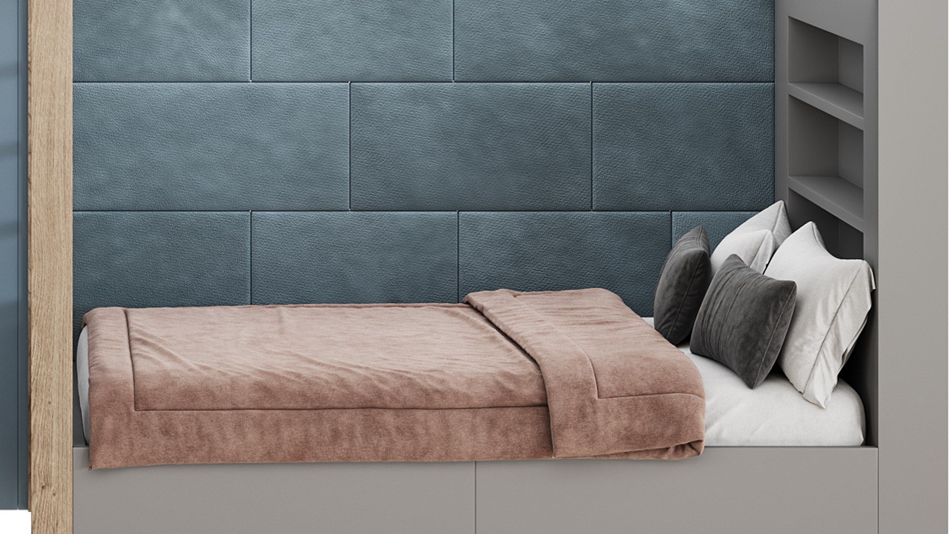 3D Bunk Bed For Kids 6 - TurboSquid 2367504