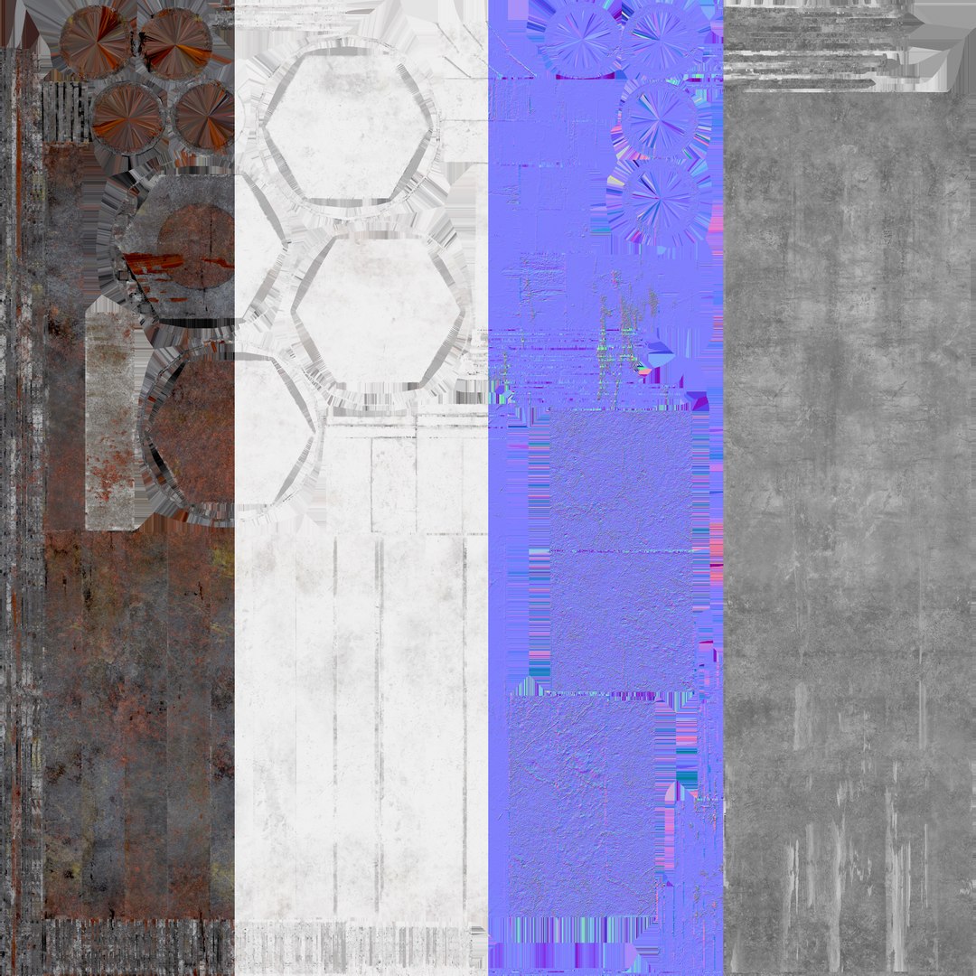 3D Regular Billboard 06 Damaged - TurboSquid 1893508