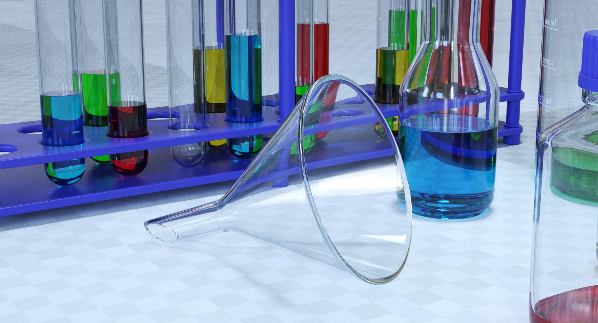 Lab Glassware 3D Model - TurboSquid 1337891