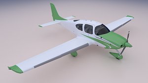 3D Cirrus SR22 Models - Browse & Download Formats - TurboSquid