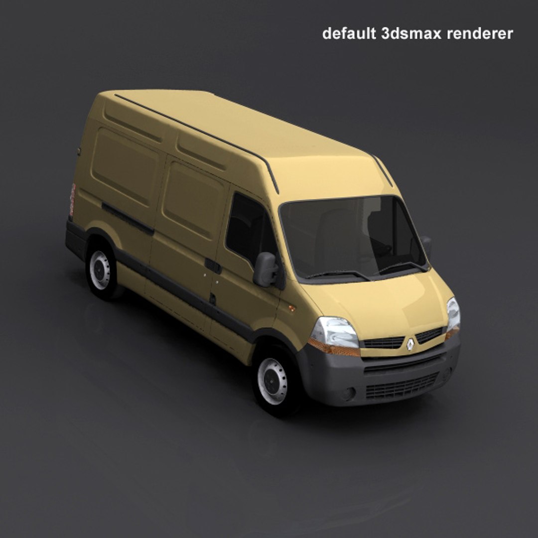 Renault Master Van 3ds
