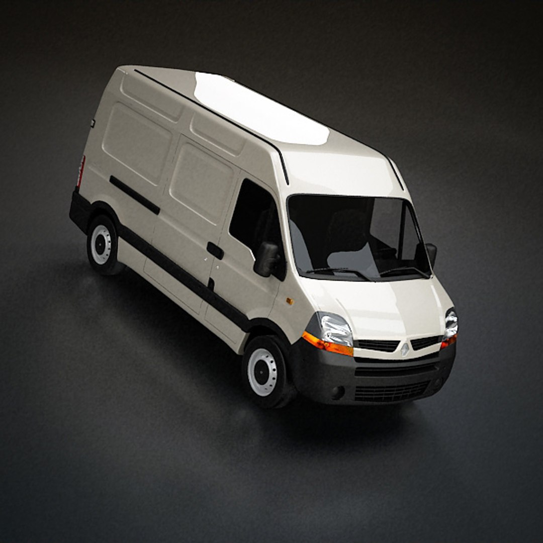 Renault Master Van 3ds