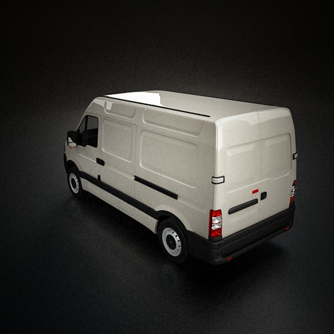 Renault Master Van 3ds