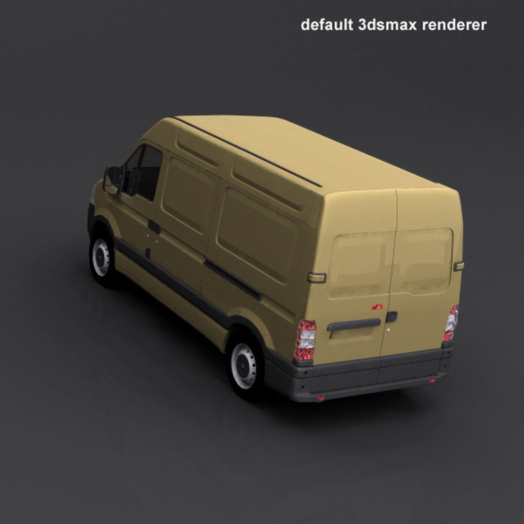 Renault Master Van 3ds