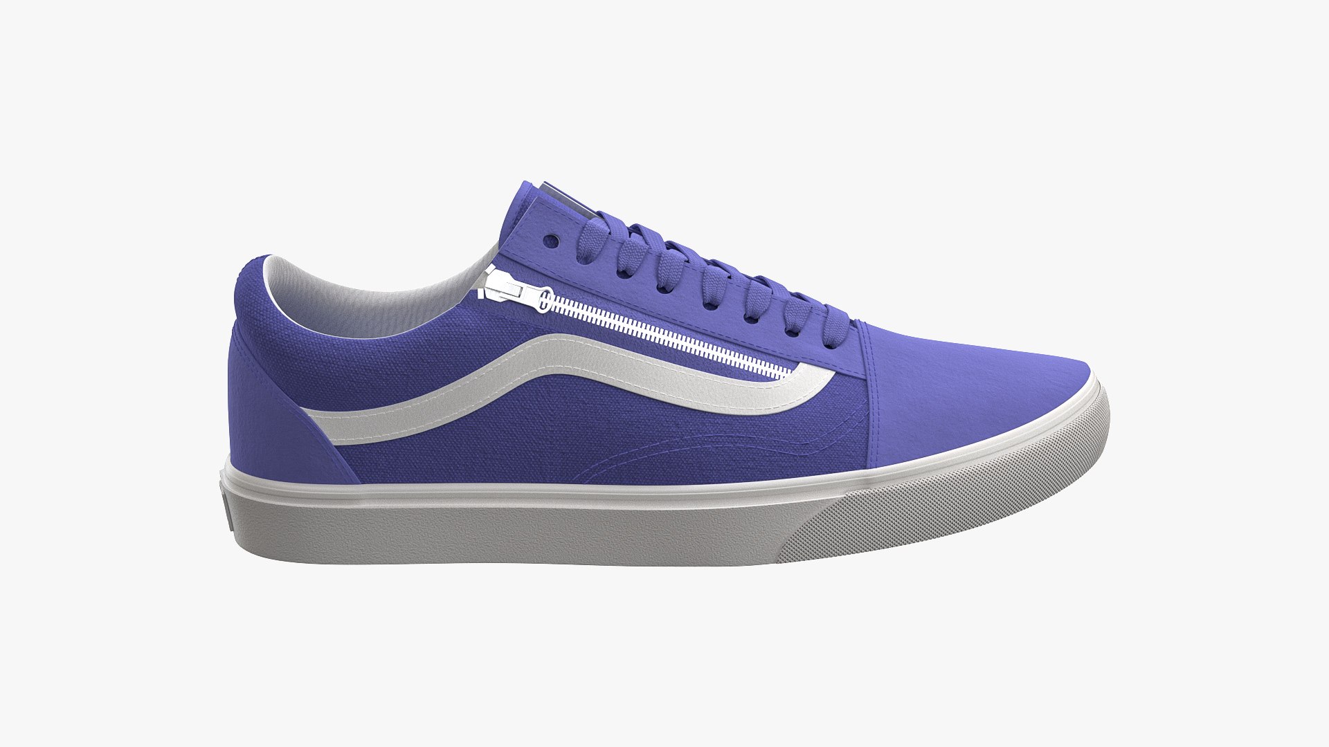 3D Model Vans Old Skool Zip Lavender - TurboSquid 2025899