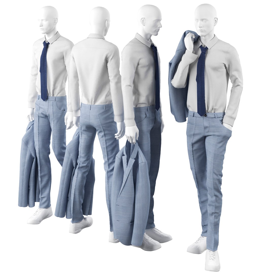 obj man mannequin