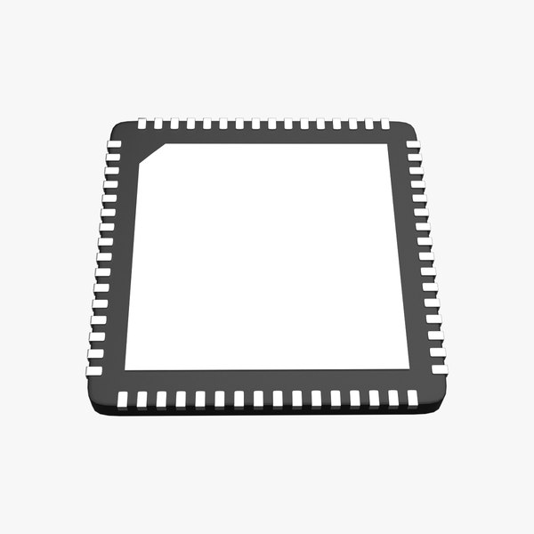 modelo 3d Chip QFN-64 - TurboSquid 2285150