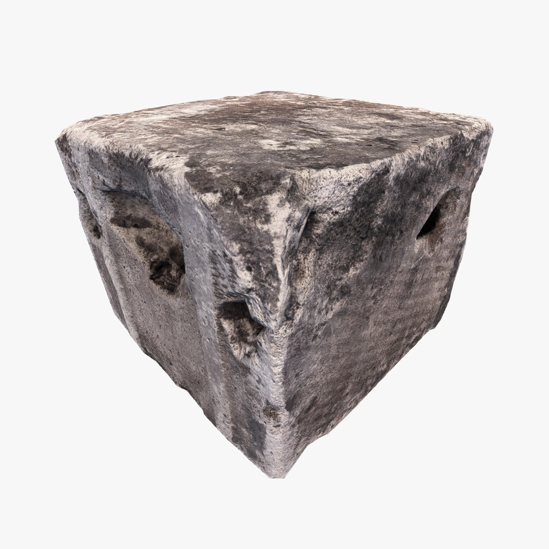3d Model Pack Stones Debris