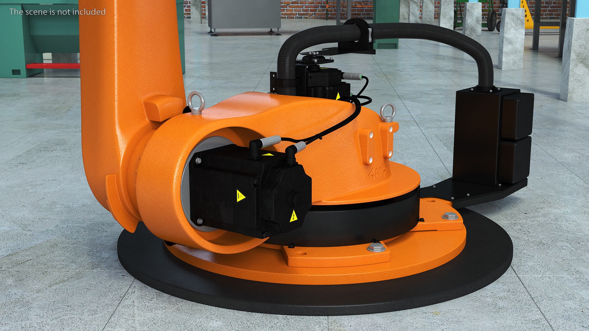 3D Industrial Robot Arm Kuka KR 60-4 On Stand - TurboSquid 2243147