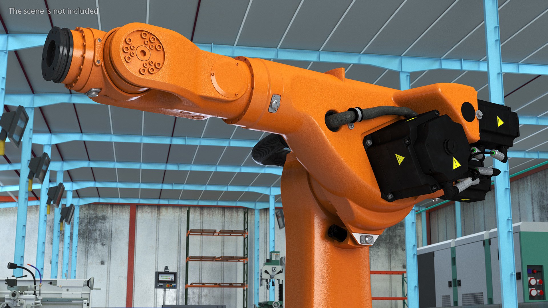 3D Industrial Robot Arm Kuka KR 60-4 On Stand - TurboSquid 2243147