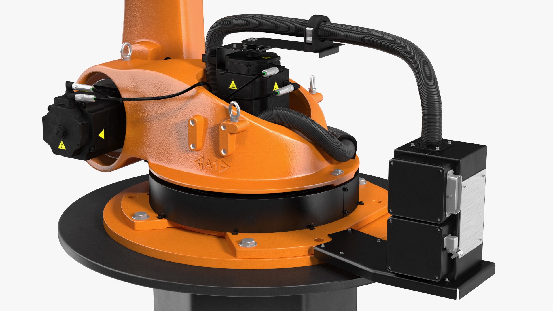 3D Industrial Robot Arm Kuka KR 60-4 On Stand - TurboSquid 2243147