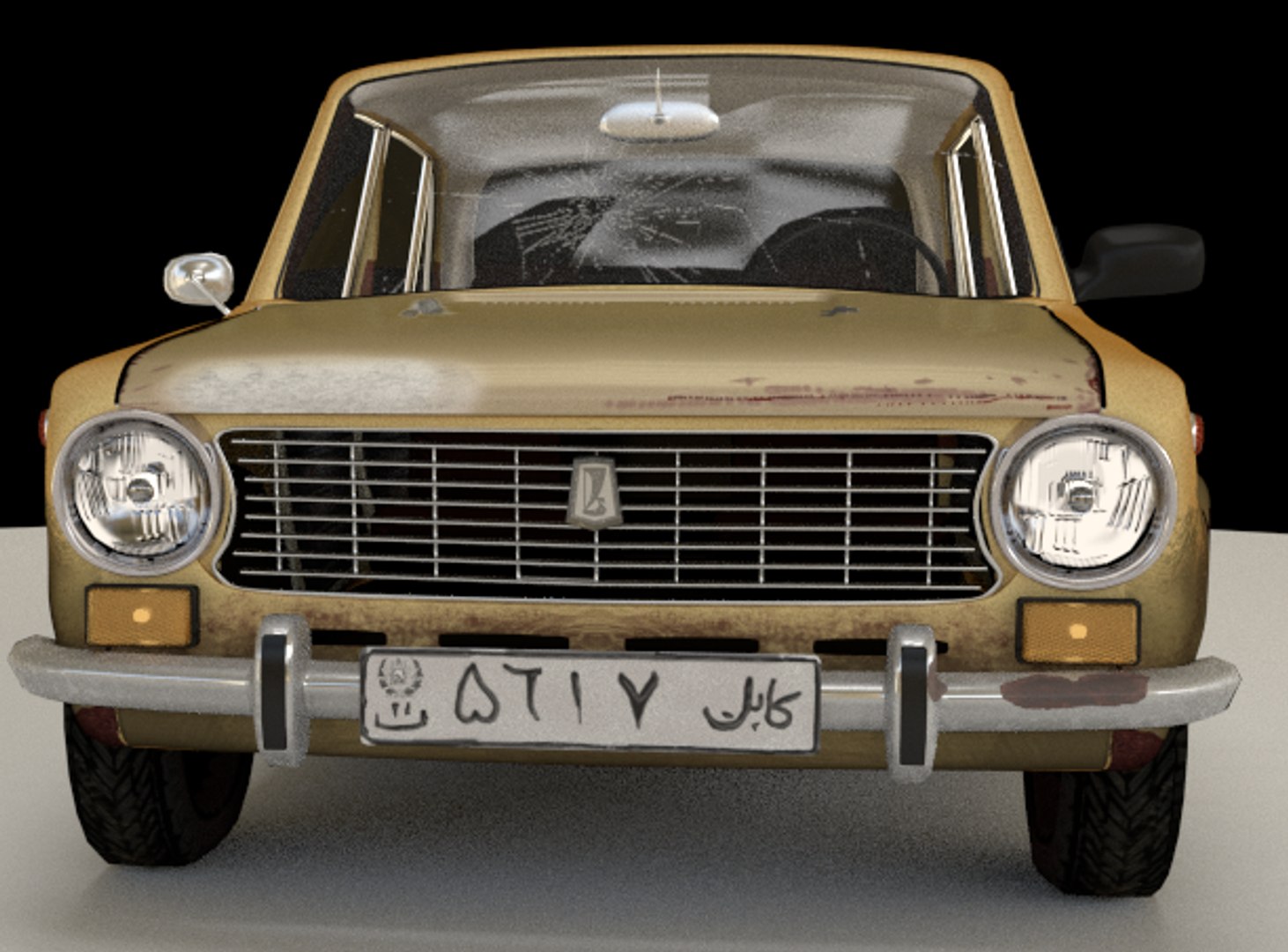 Car Afghan 3d Max