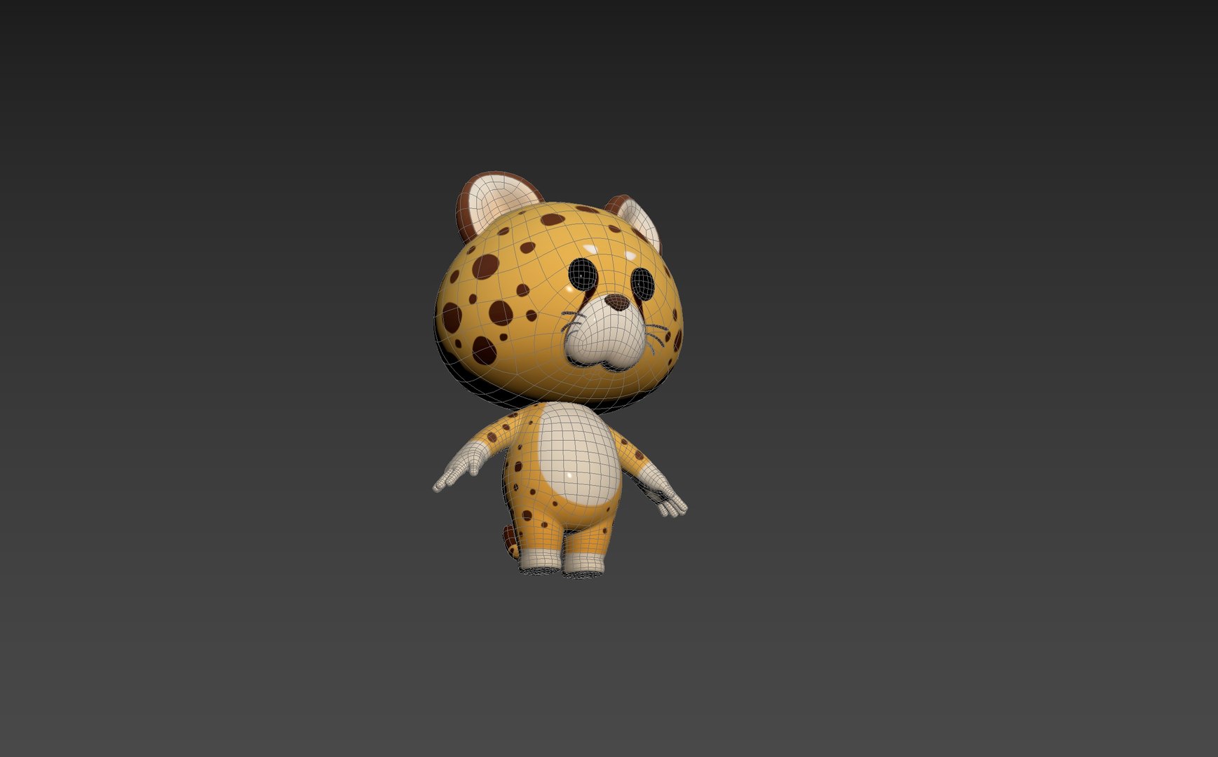 3D Model Character208 Cheetah - TurboSquid 2024132