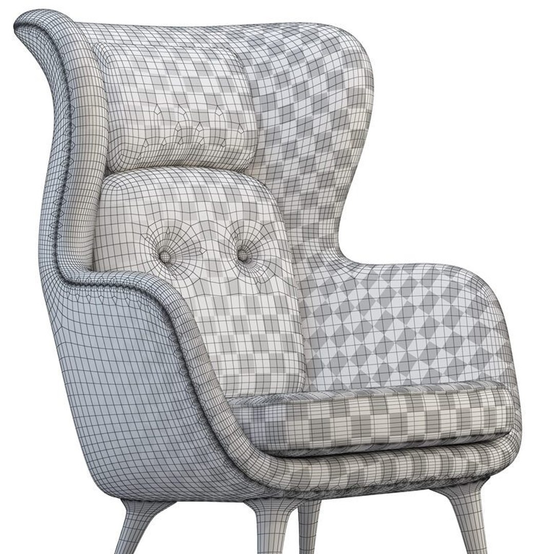 3D High Quality 3D Modular Modern Chair - Ro Lounge Chair - JH1 Low ...