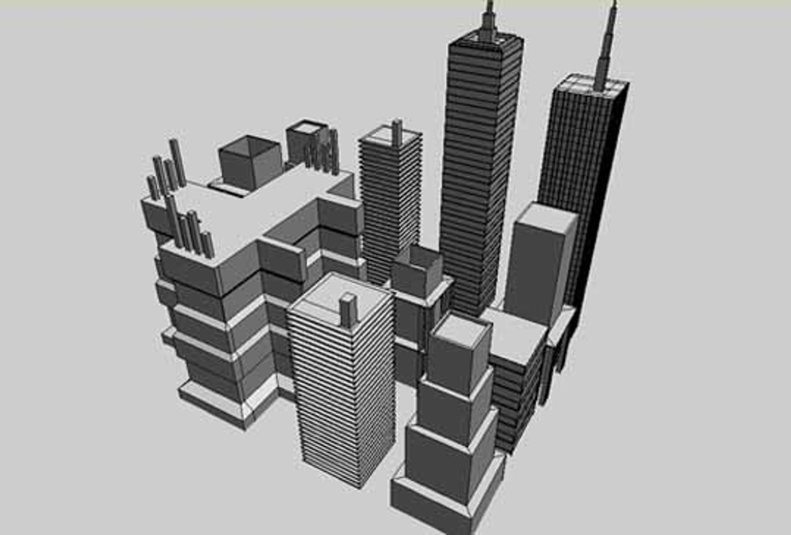 3d building model