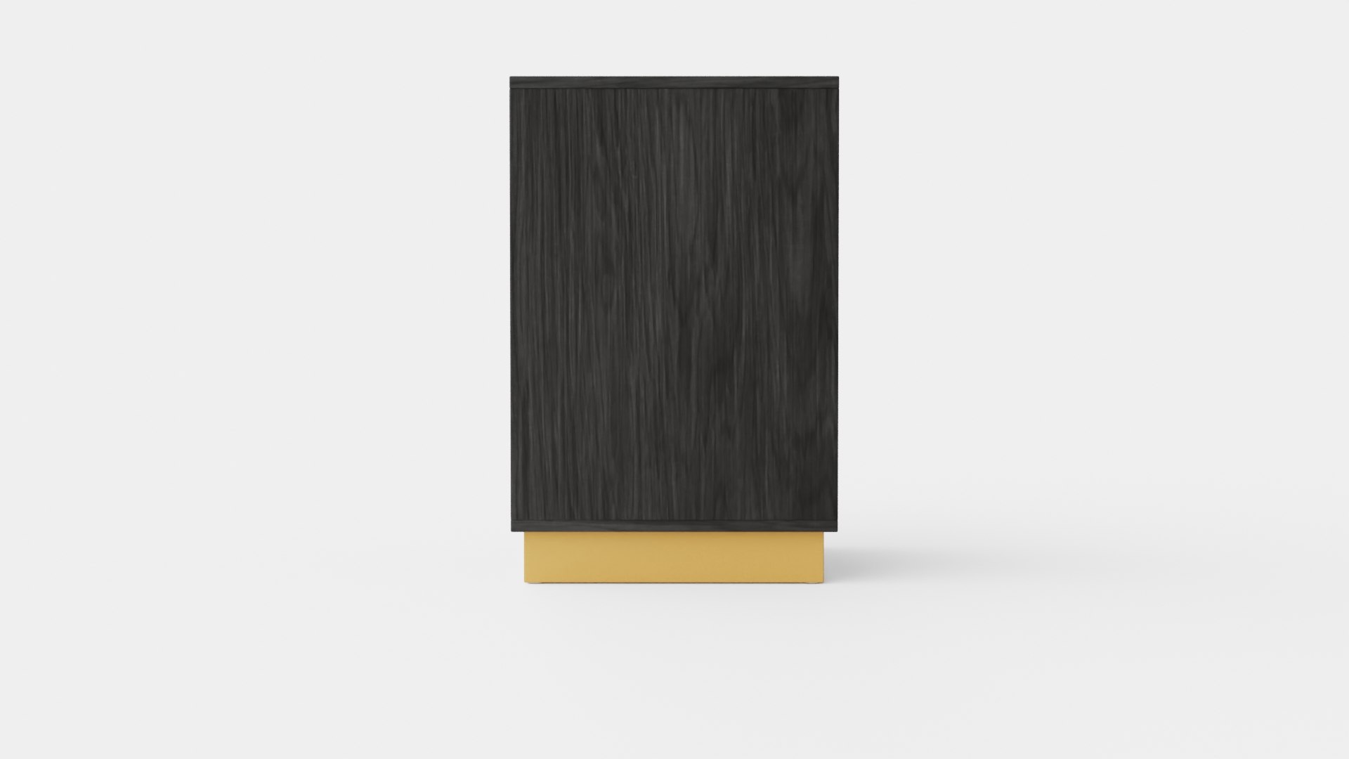 3D Bedside Table With A Drawer Black Model - TurboSquid 2246895