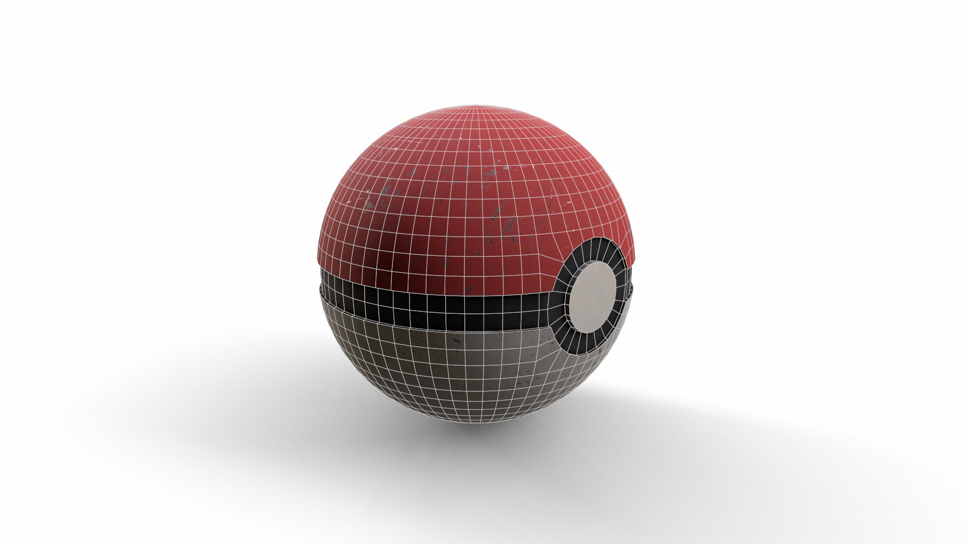 Pokeball Poke 3D Model - TurboSquid 1709897
