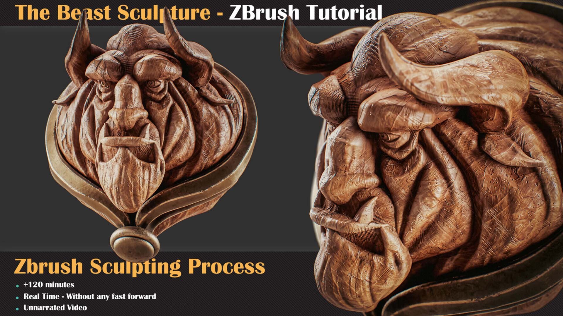 875 Min Character ZBrush Modeling Tutorial Model - TurboSquid 2253428