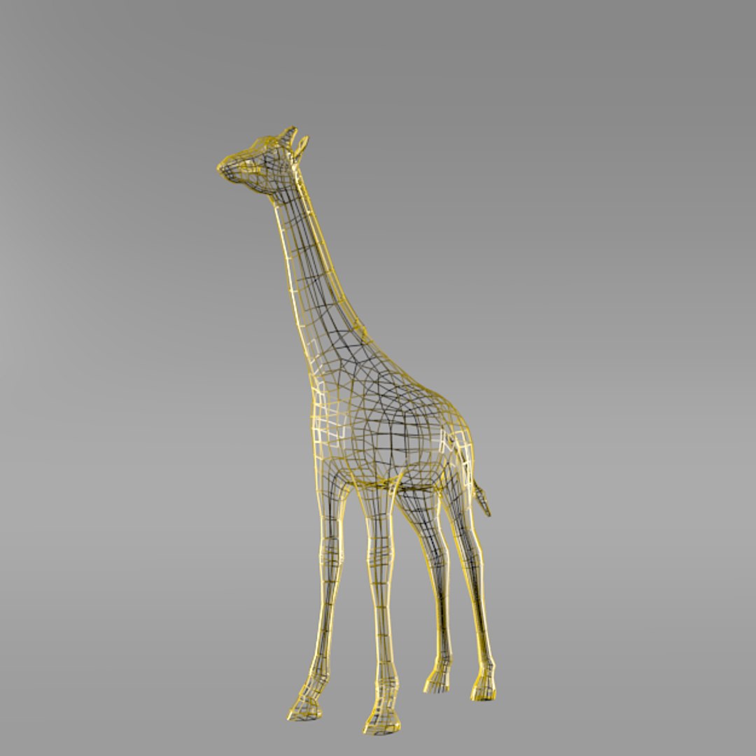 Giraffe Model - TurboSquid 1318849