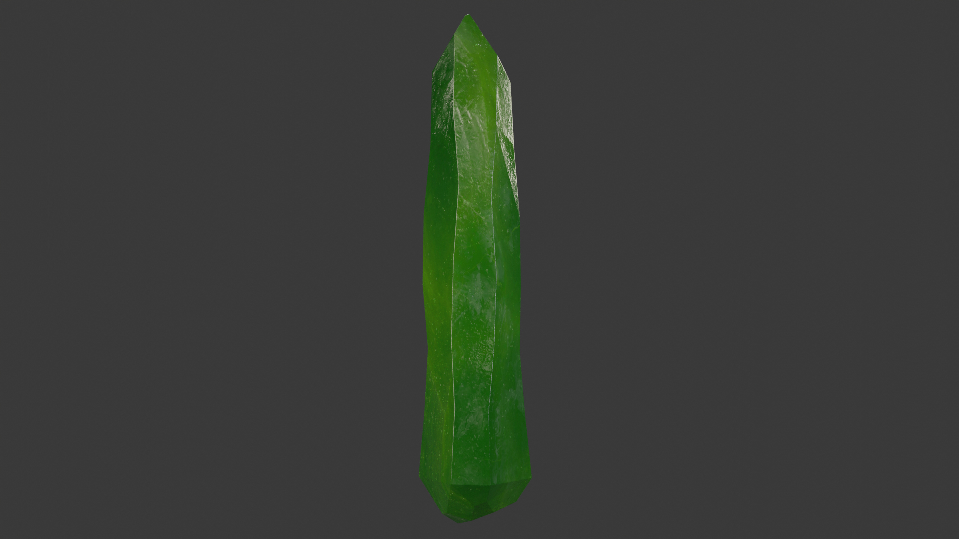 Stylized Green Magic Crystal 3D - TurboSquid 2146272