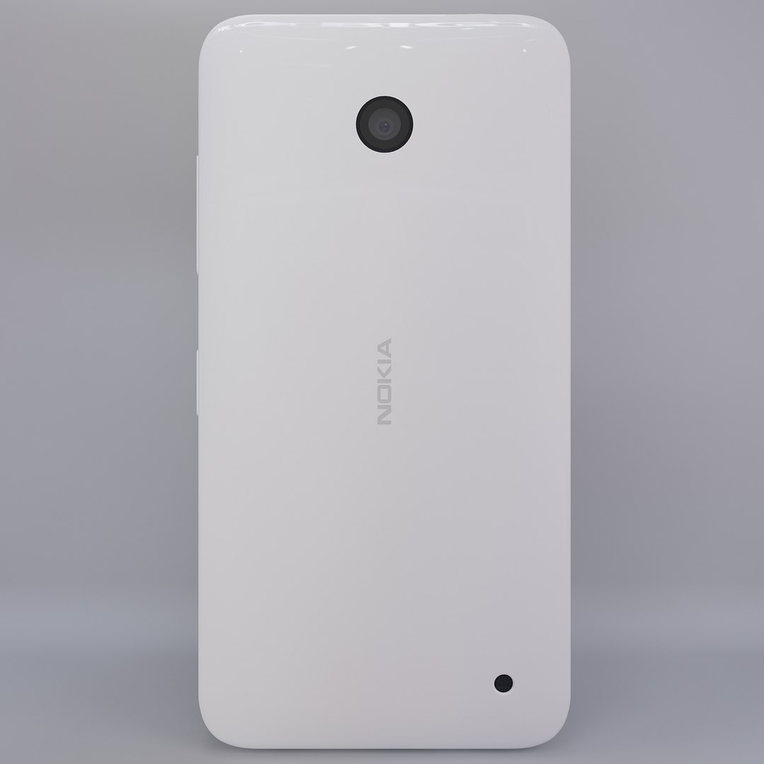 3d Nokia 635 White Model