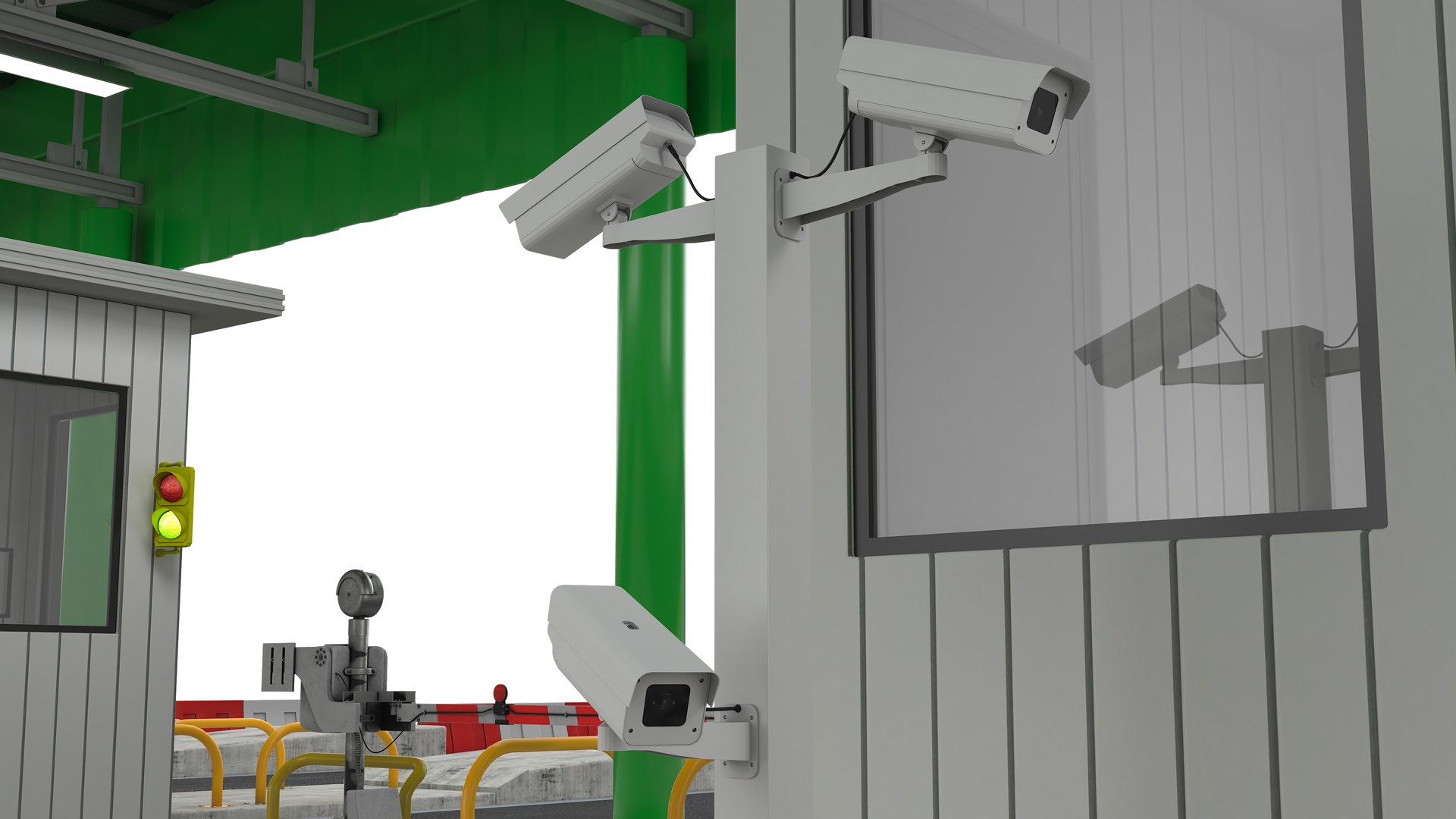 3D Toll Booth - TurboSquid 2225500