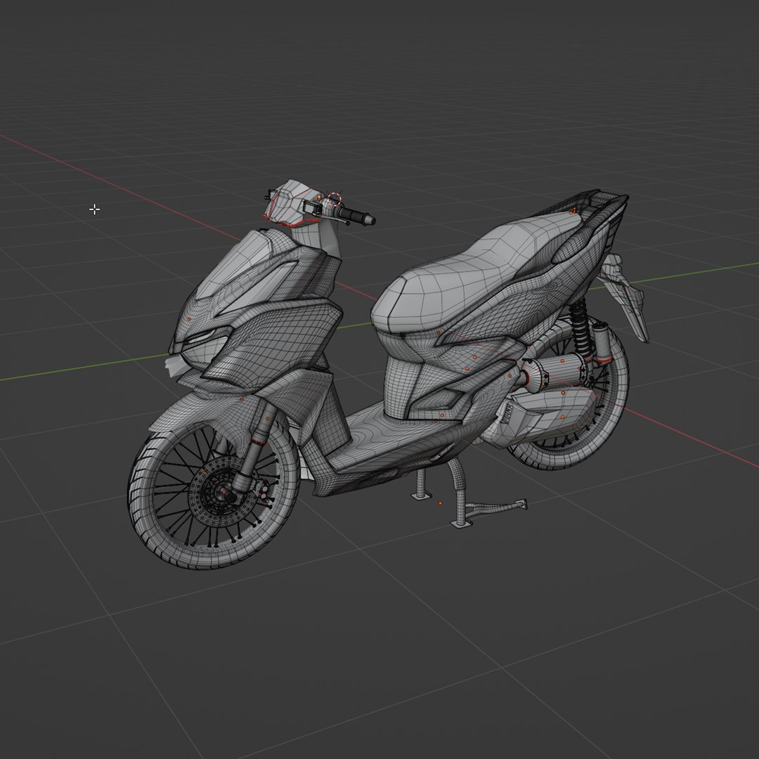 3D HONDA VARIO 150 2021 Model - TurboSquid 2096714