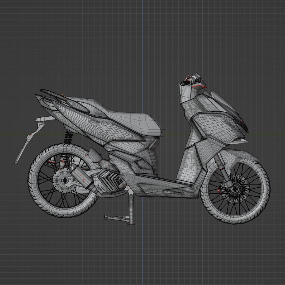 3D HONDA VARIO 150 2021 Model - TurboSquid 2096714