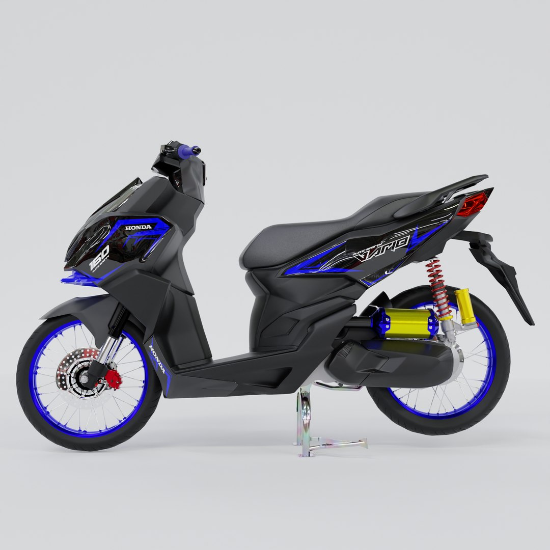 3D HONDA VARIO 150 2021 Model - TurboSquid 2096714