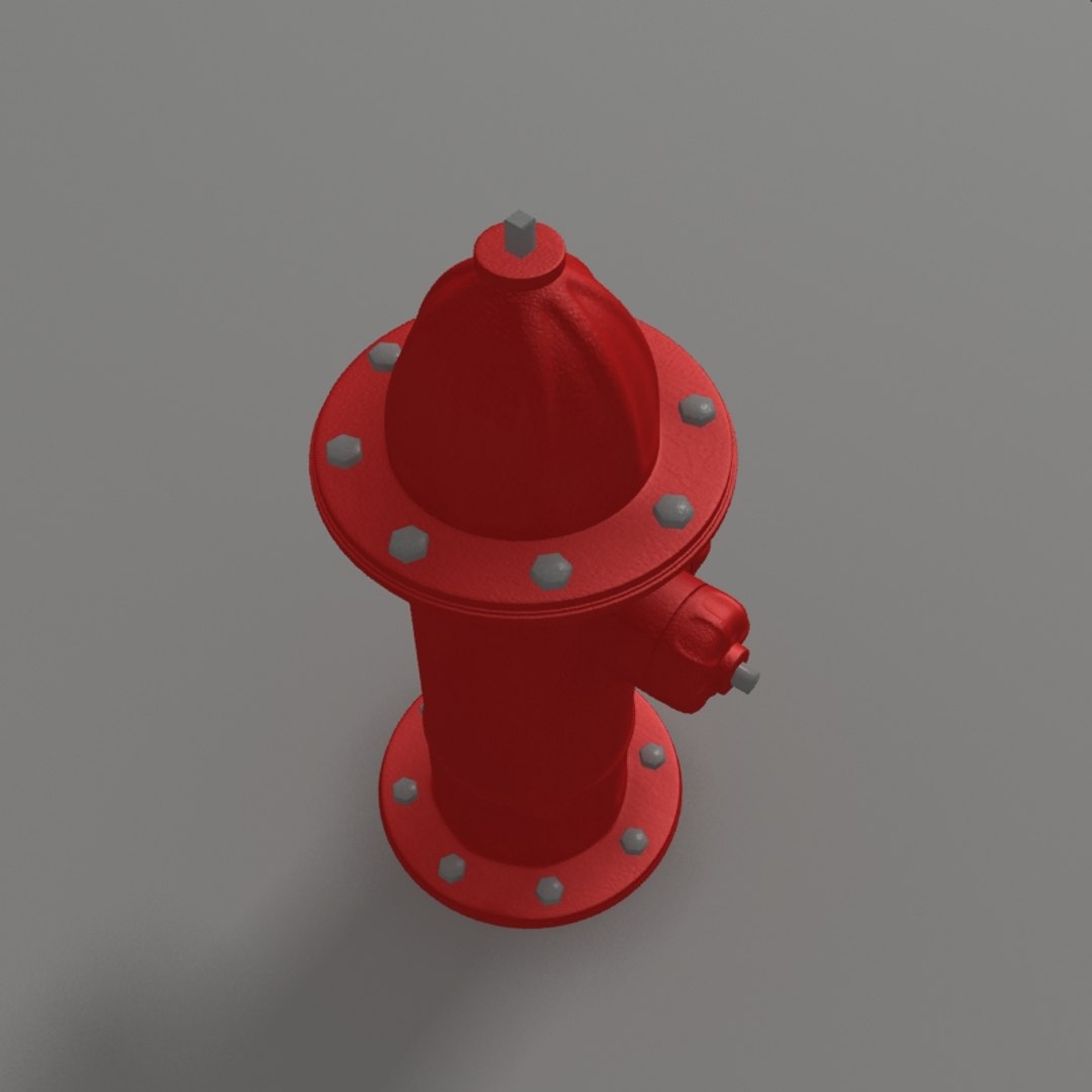 Water Hydrant 3d Model