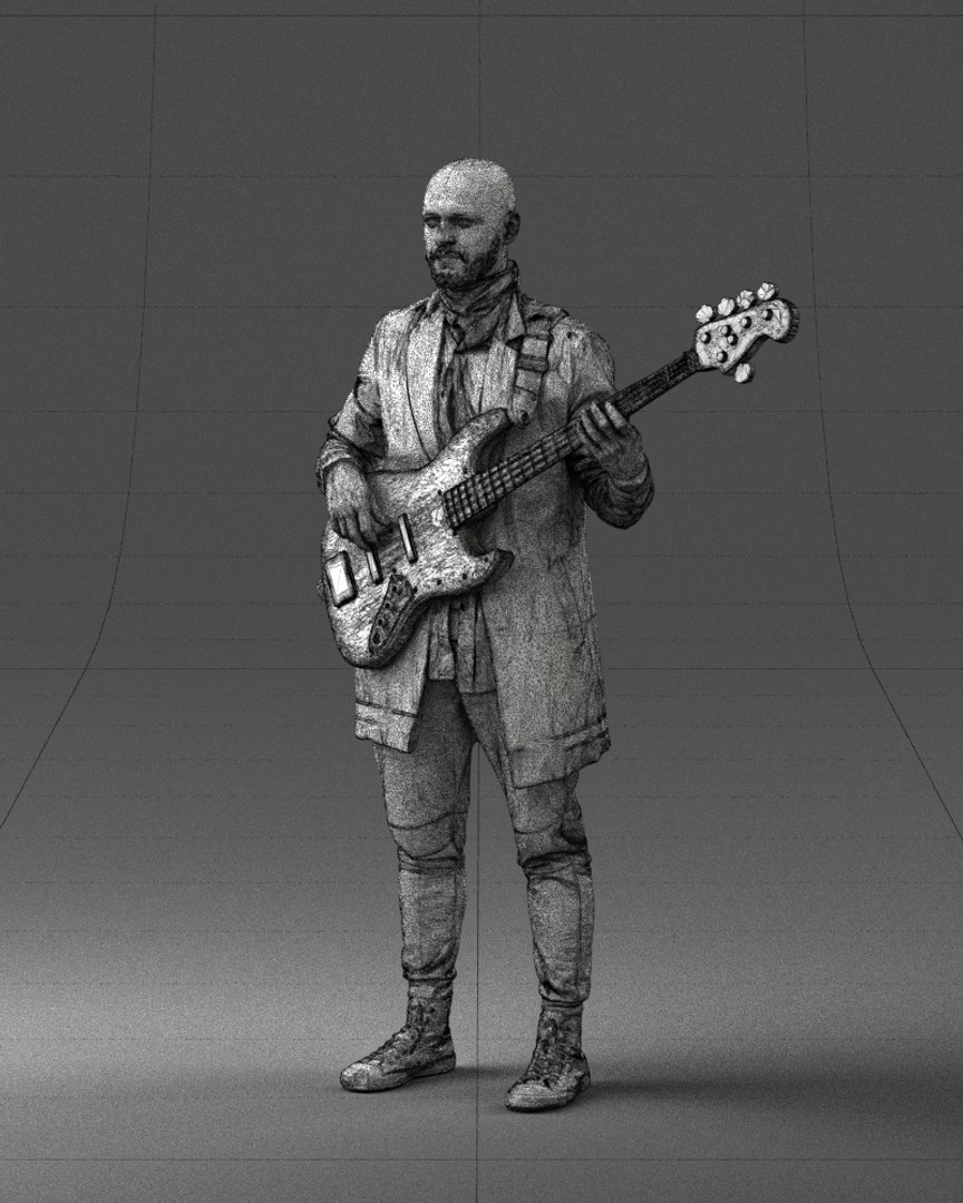 Musician Music 3D Model - TurboSquid 1387969