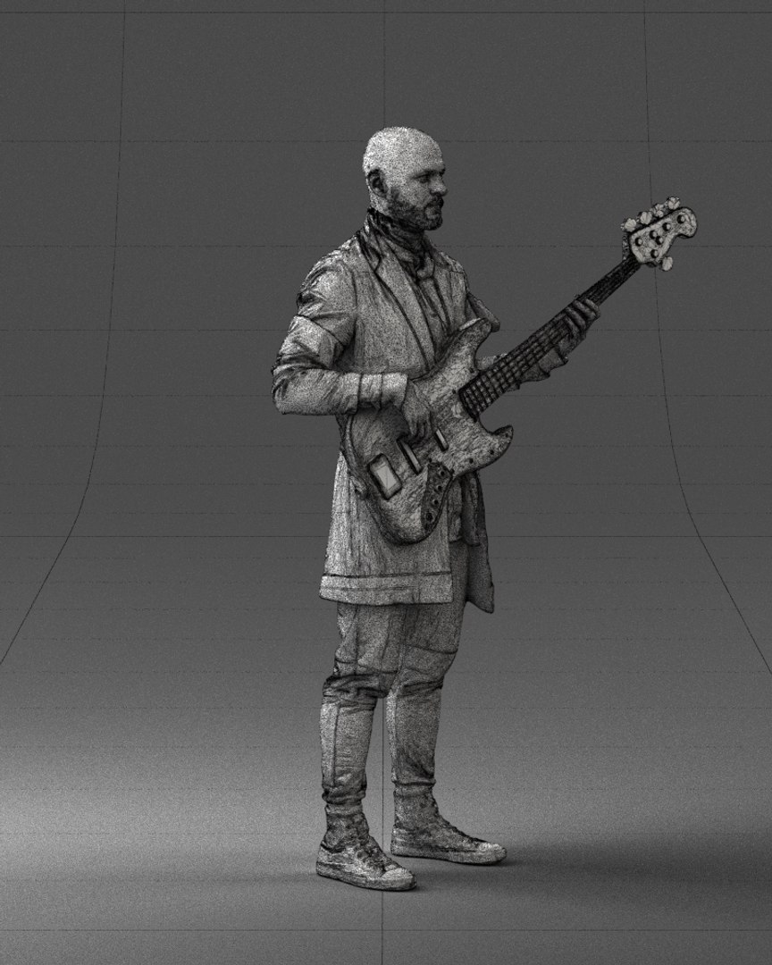 Musician Music 3D Model - TurboSquid 1387969