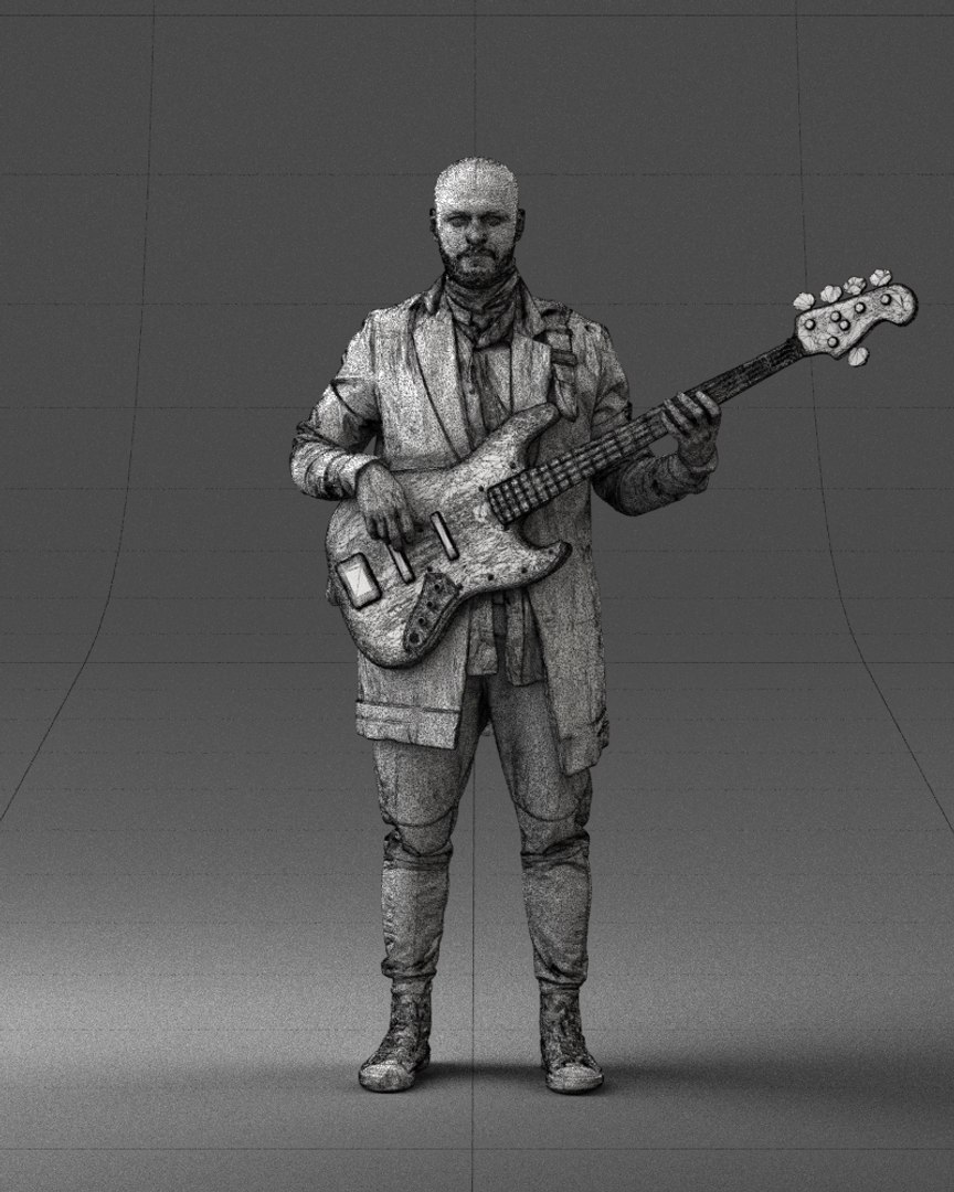 Musician Music 3D Model - TurboSquid 1387969