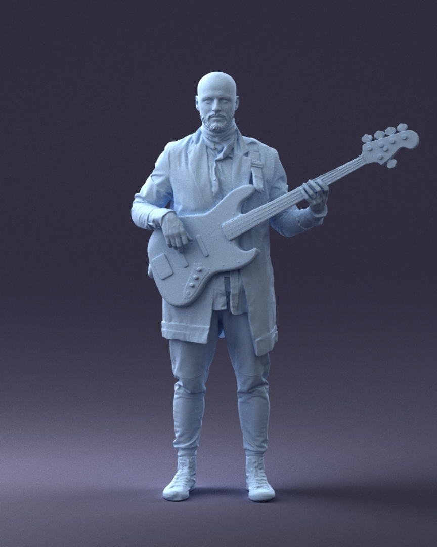 Musician Music 3D Model - TurboSquid 1387969