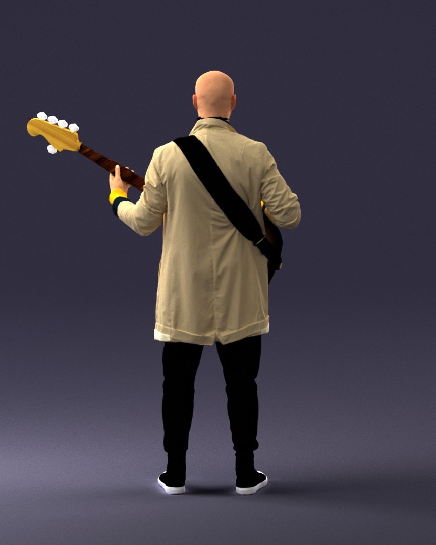 Musician Music 3D Model - TurboSquid 1387969