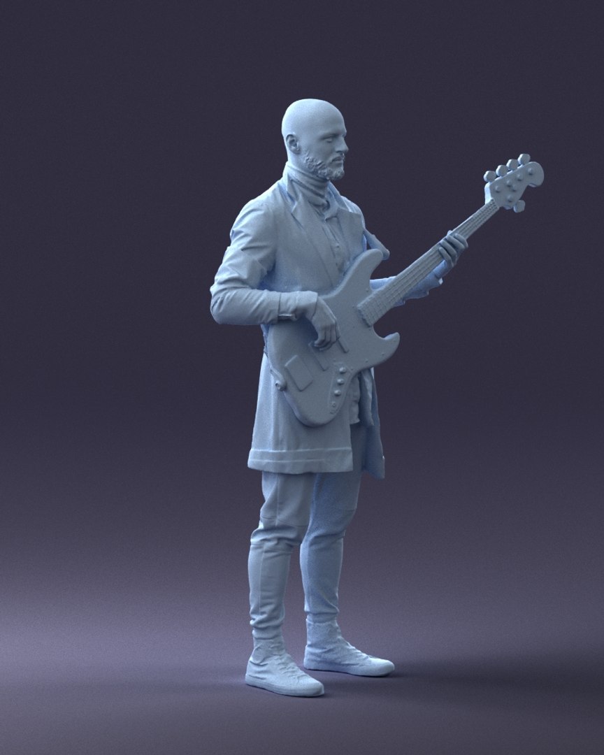 Musician Music 3D Model - TurboSquid 1387969