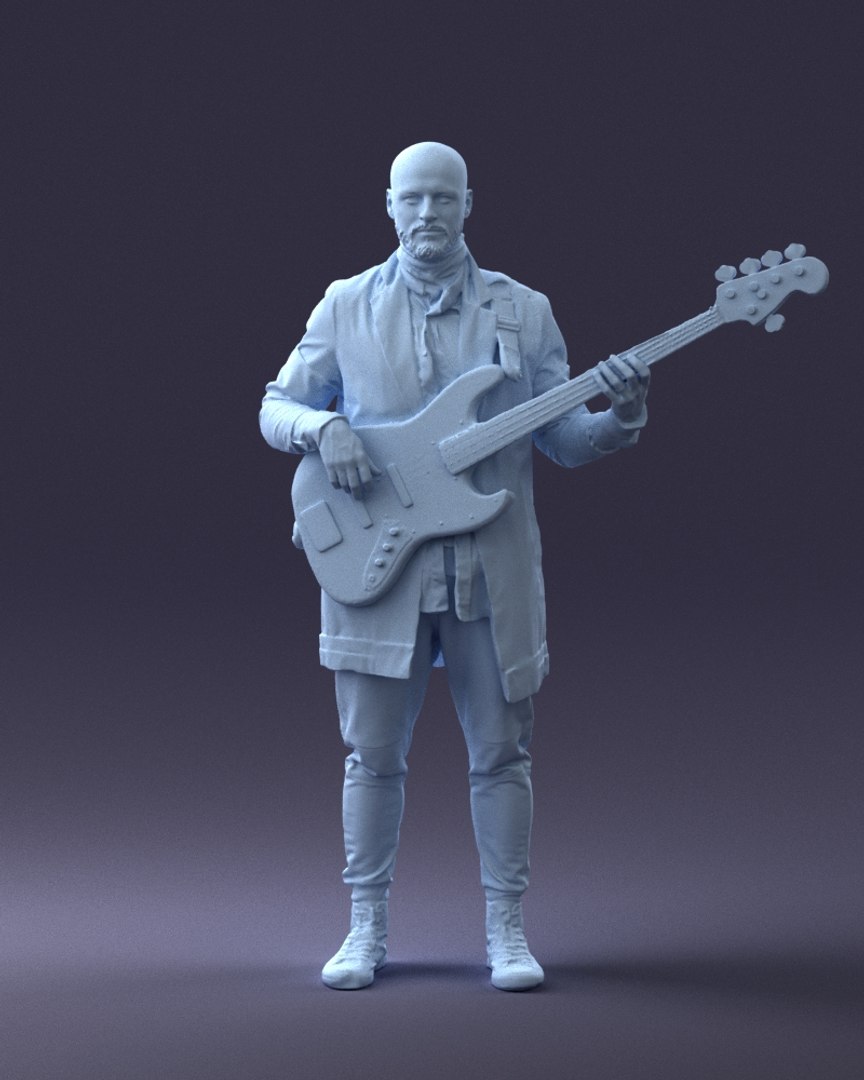 Musician Music 3D Model - TurboSquid 1387969