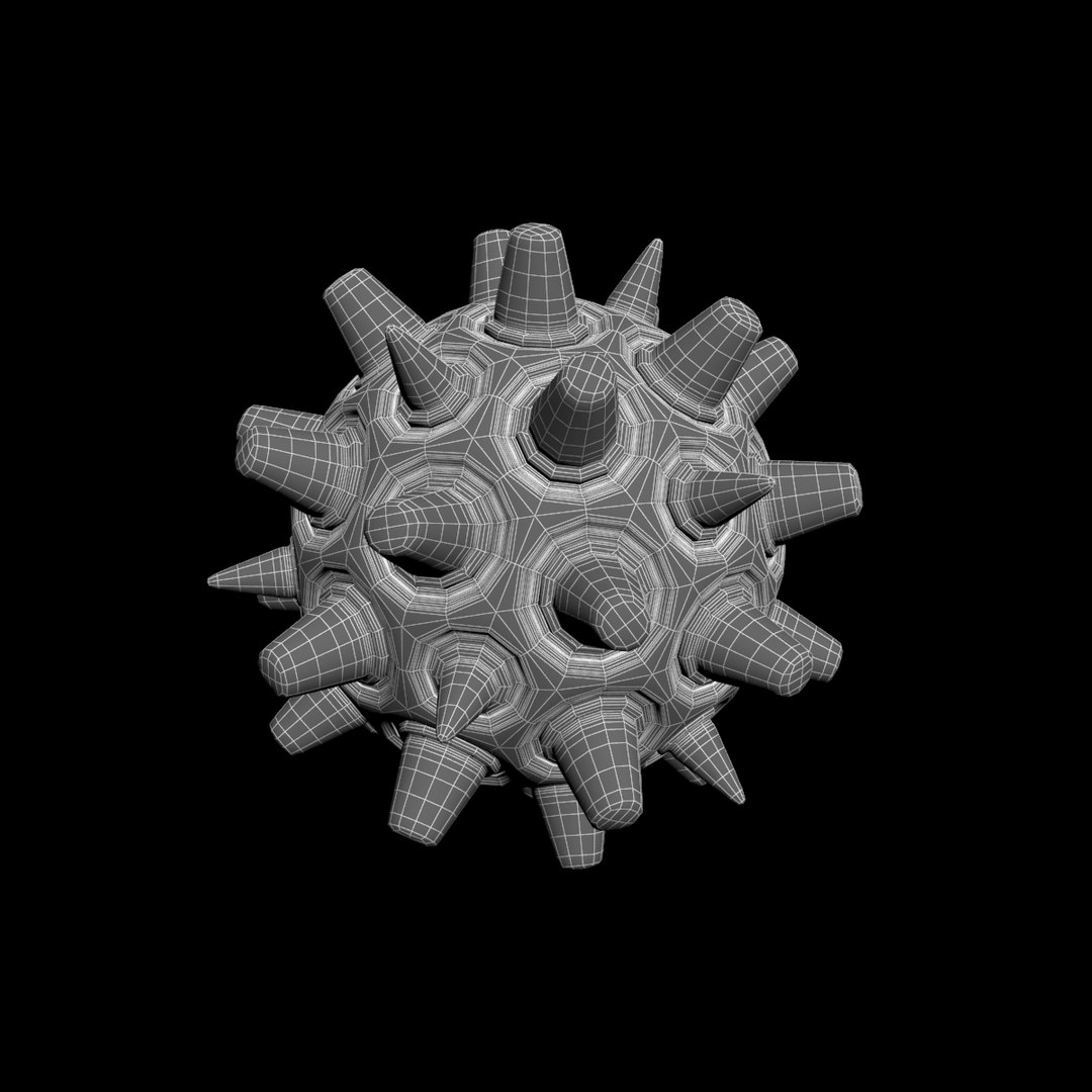 Virus Toy Ball Stress 3D Model - TurboSquid 1149224