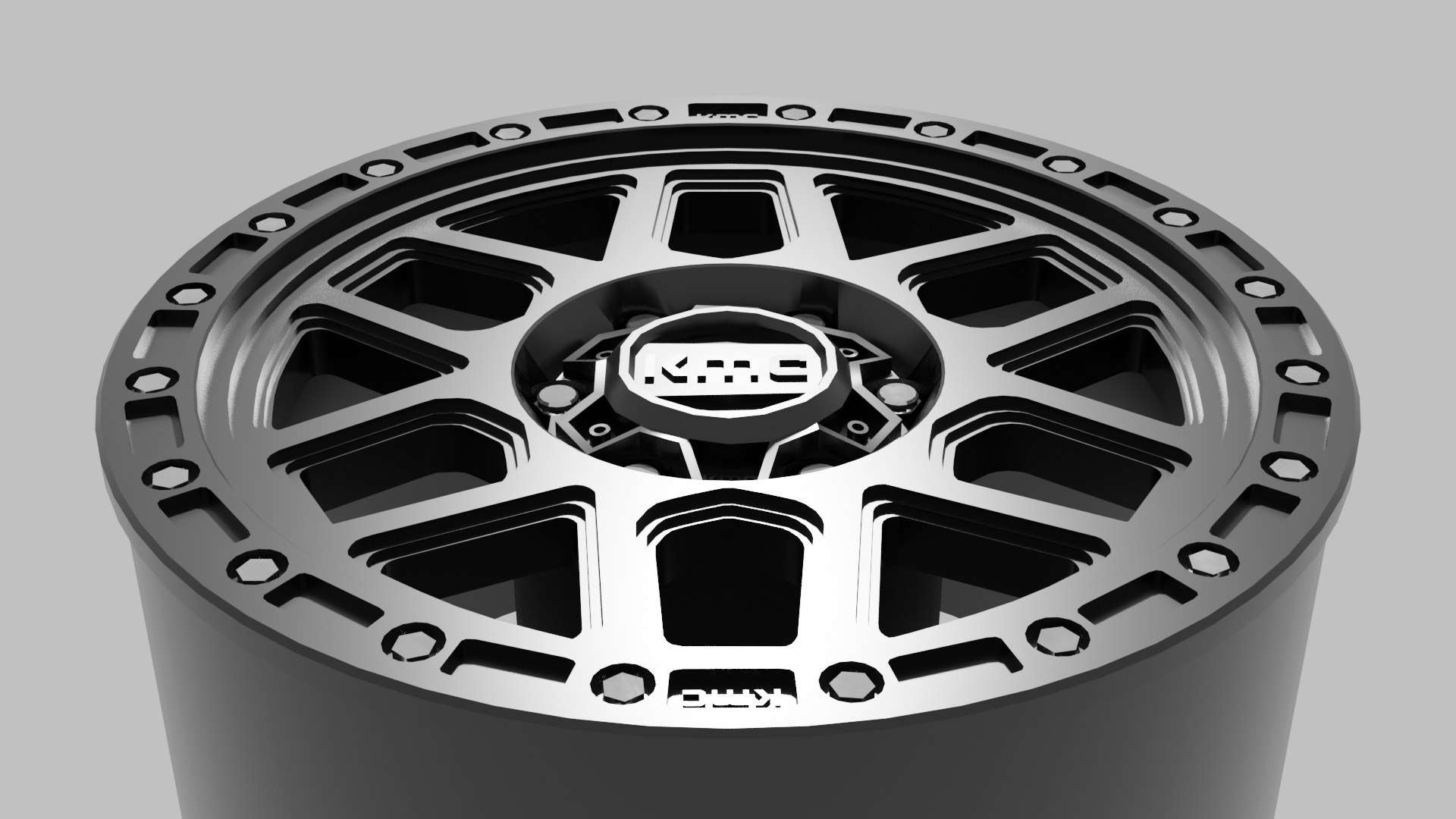 KMC 20 Inch Wheel Rims Model - TurboSquid 2286099