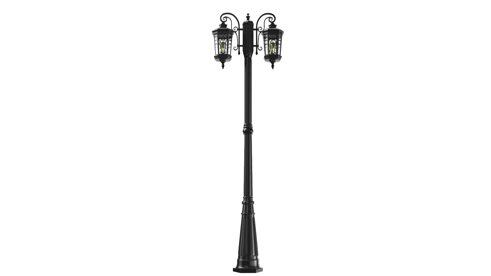Detailed Classic Street Lights 3D - TurboSquid 2493326