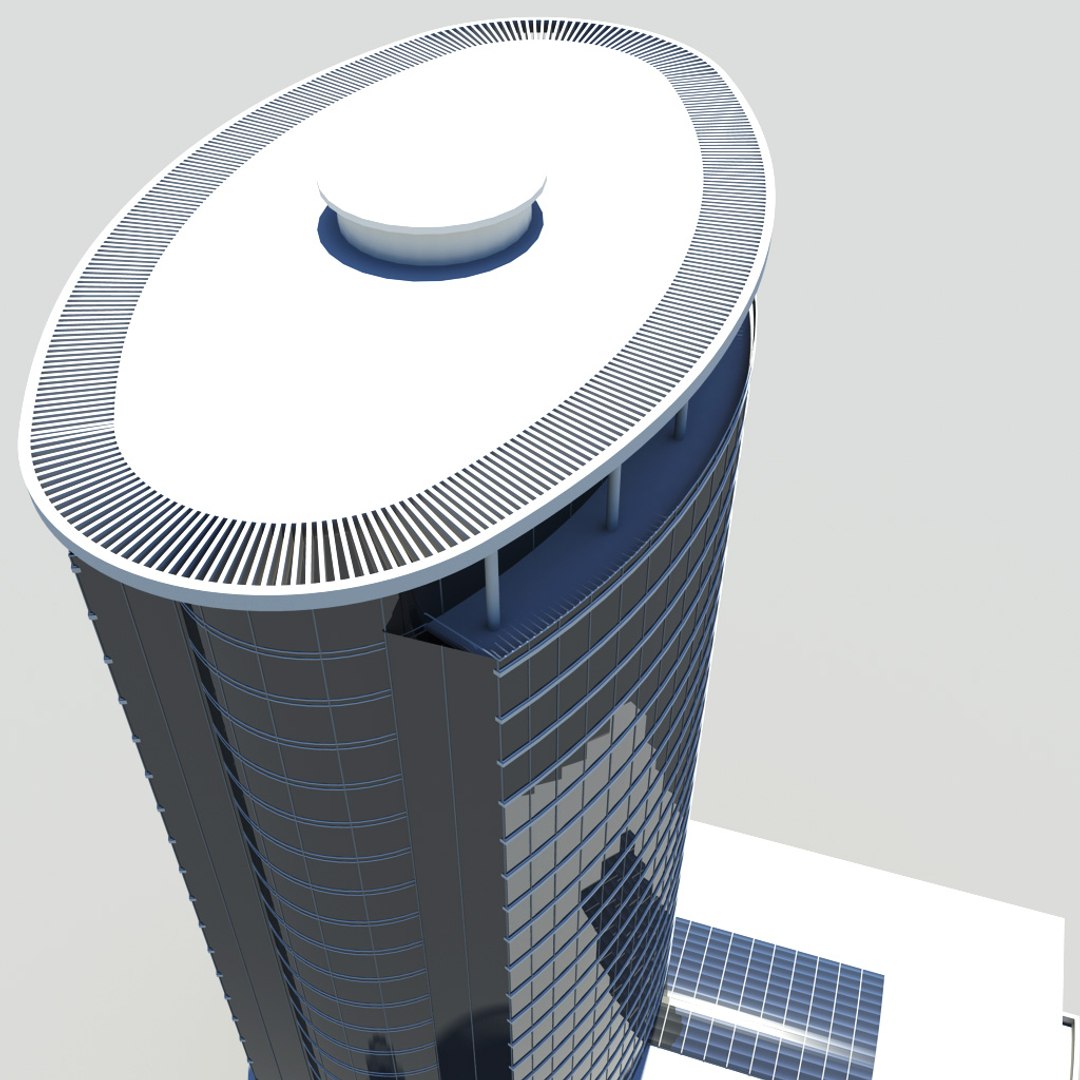 3d Modern Business Center Model