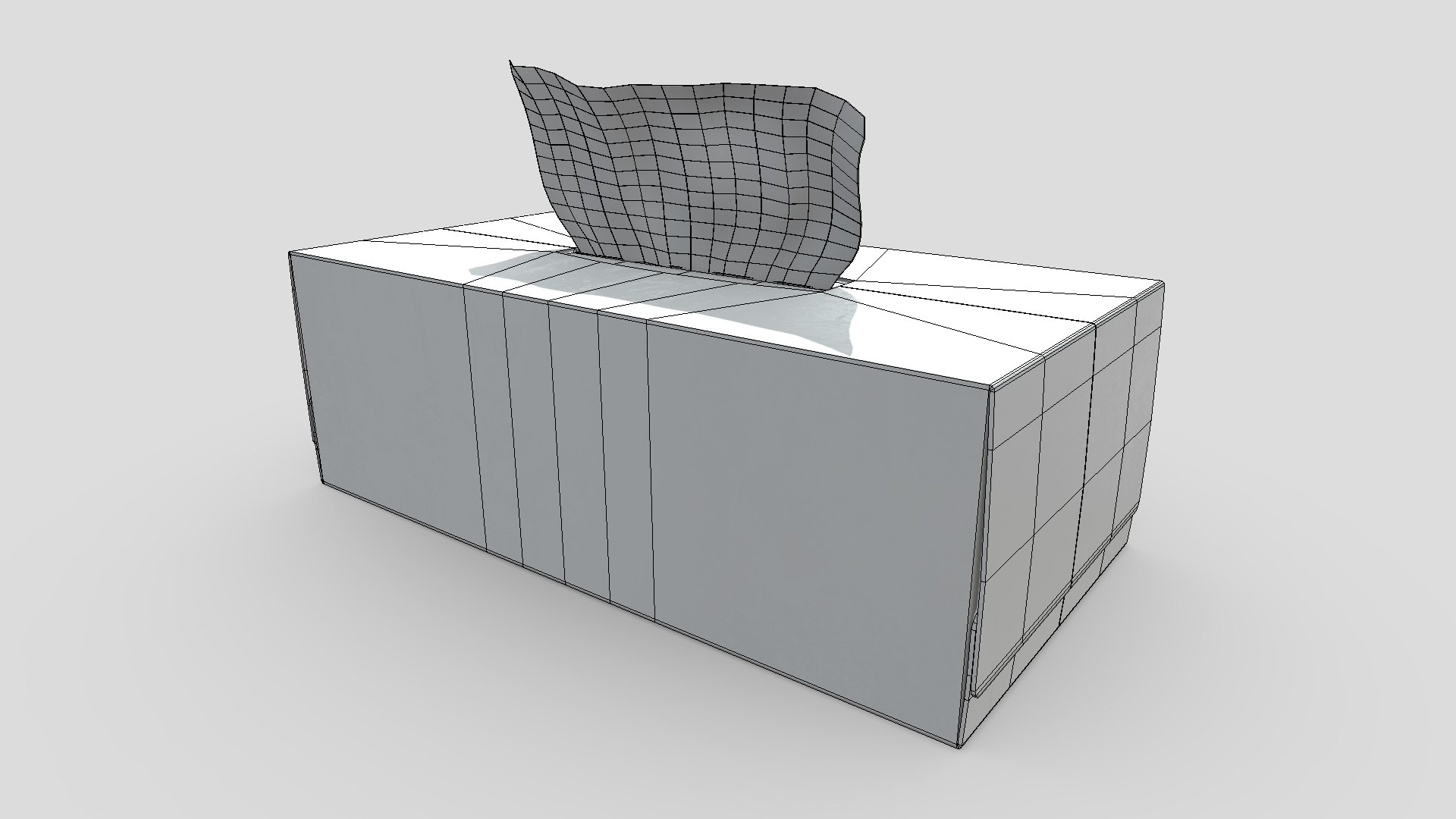 3D Tissue Box 2 - TurboSquid 2174474