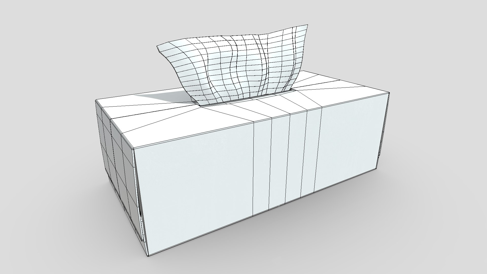 3D Tissue Box 2 - TurboSquid 2174474